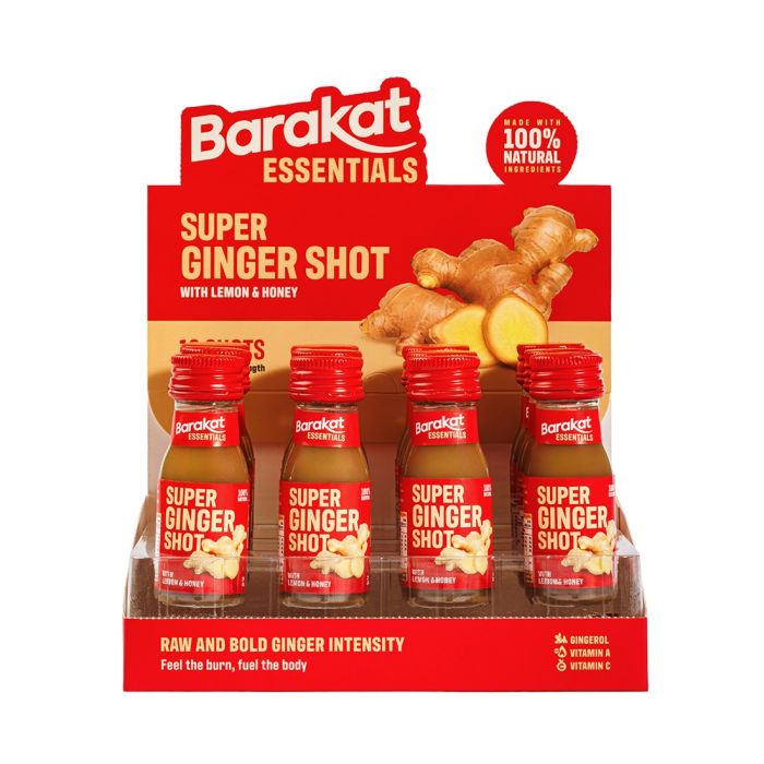 Barakat Super Ginger Shot 35 ml X Pack of 12 Pcs
