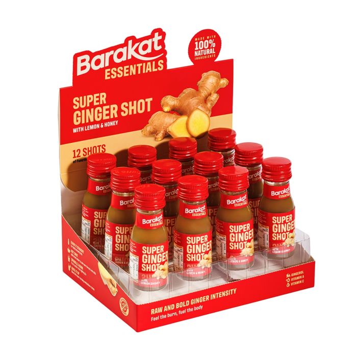 Barakat Super Ginger Shot 35 ml X Pack of 12 Pcs
