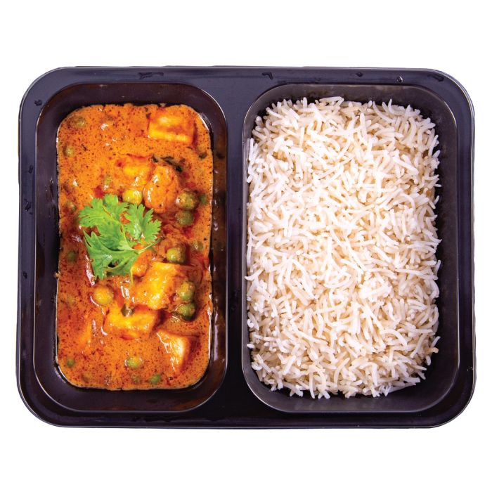 Paneer Mutter Makhanwala with Pulao Rice abela 450g